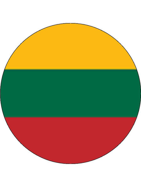 Lithuania Edible Cake & Cupcake Toppers - Incredible Toppers