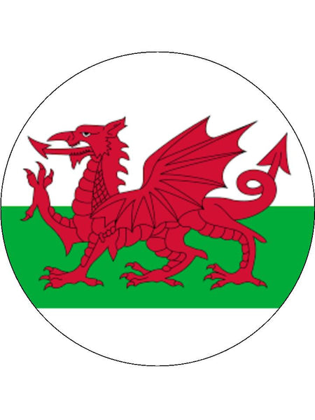 Wales Edible Cake & Cupcake Toppers - Incredible Toppers